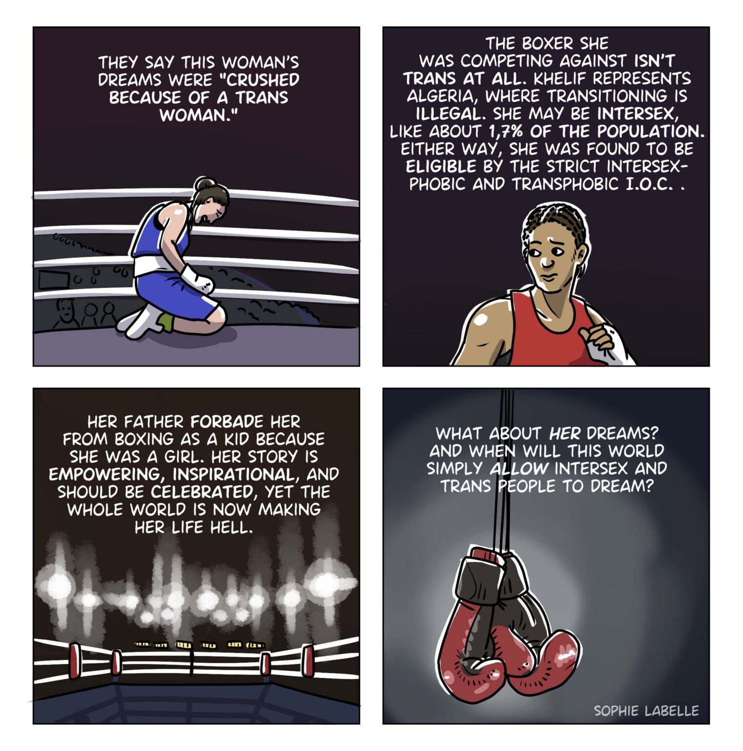 Aug 10 24: Imane Khelif wins Olympic boxing gold - Transgender Report